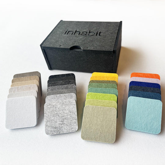 Harmony3D Acoustic Felt Wall Panels – Inhabit