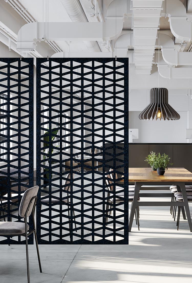 Felt Acoustic Wall Panels | Felt Acoustic Room Dividers – Inhabit
