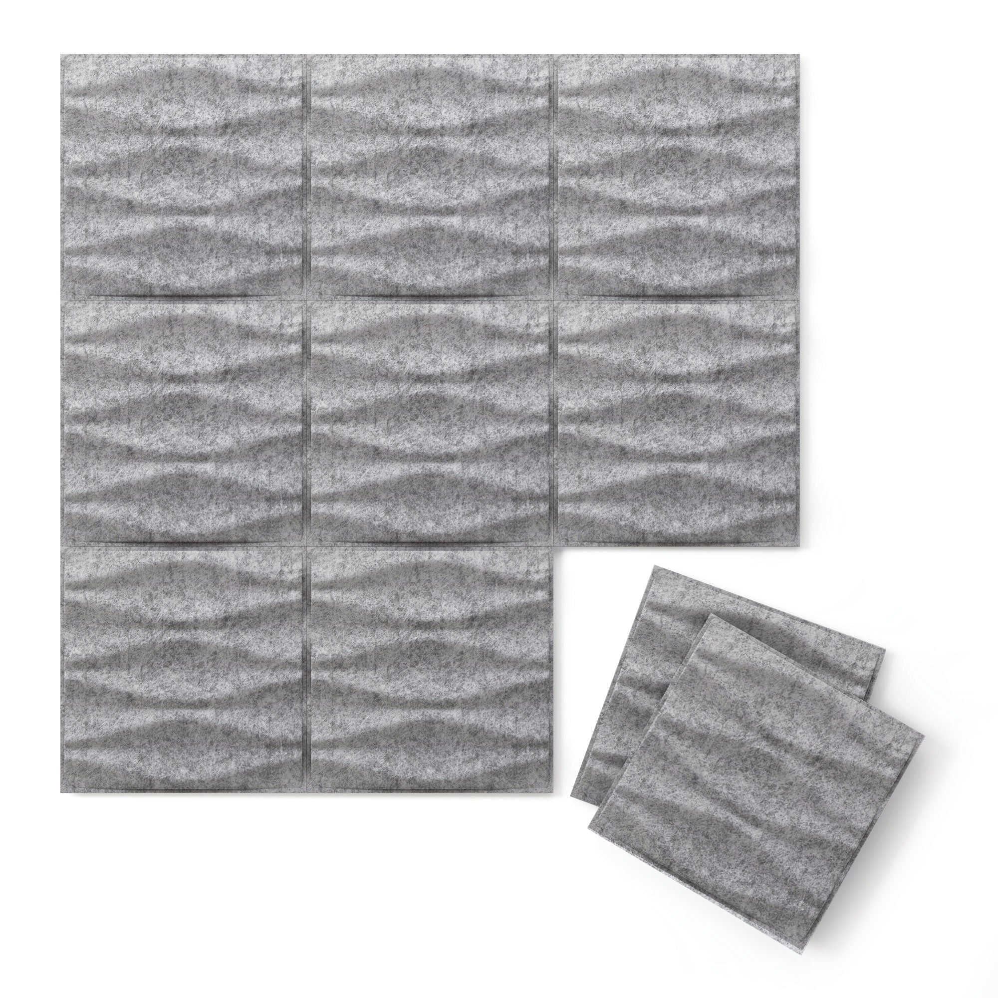 Acoustic Panels | 3D Wall Panels | Origami Harmony3D Acoustic Felt Wall ...