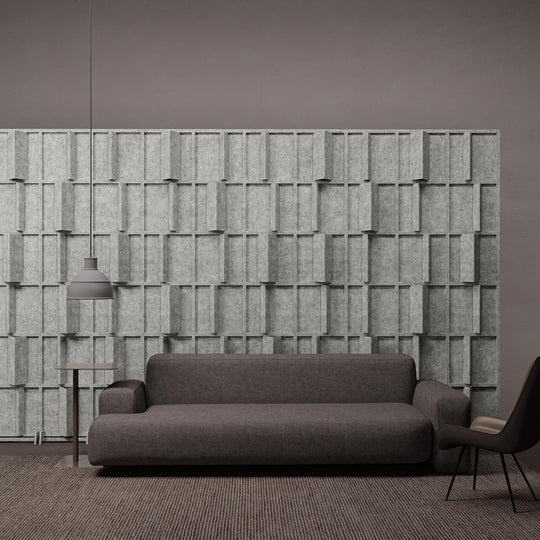 Pleat HarmonyBloks Acoustic Felt Room Dividers | Acoustic Wall Panels ...
